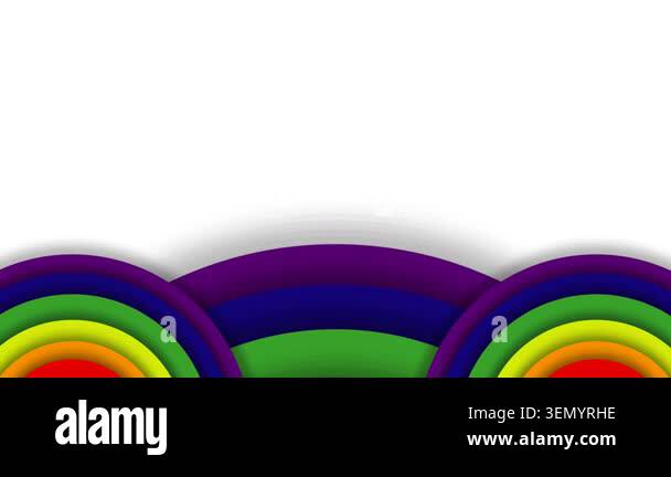 Vibrant abstract background featuring layered rainbow colors, perfect ...