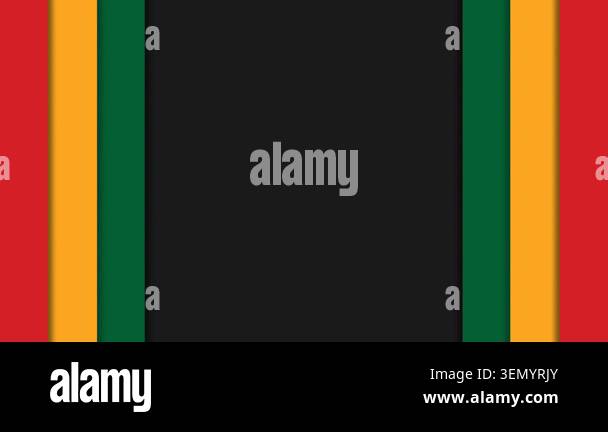 Dynamic Juneteenth background featuring bold Pan-African colors of red ...