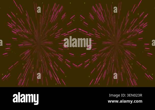 fireworks background. vector illustration Stock Video Footage - Alamy