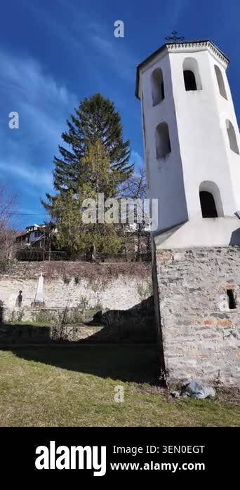 Panorama of Village of Kosovo with Authentic nineteenth century houses ...