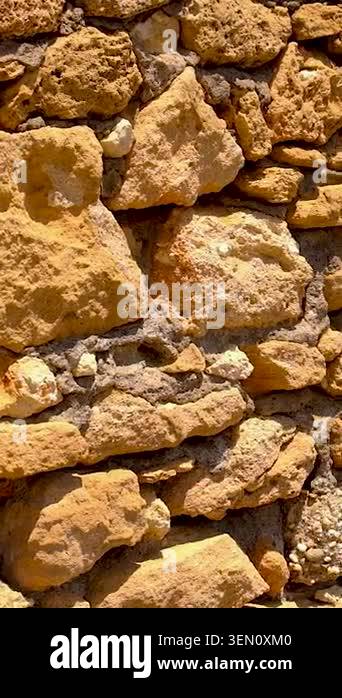 stone wall texture background. selective focus. nature Stock Video ...
