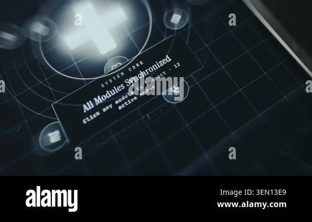 Medical icons arranged in a convenient quick-selection menu Stock Video ...