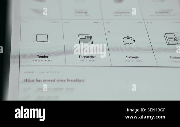 Collection of conceptual visuals for business and financial operations ...