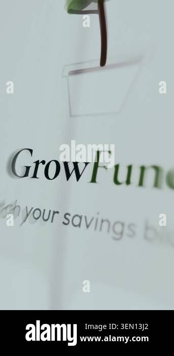 Financial growth tree illustration with slogan Watch Your Savings Bloom ...
