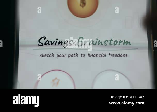 Savings Brainstorm, activity prompting to develop a strategic plan for ...