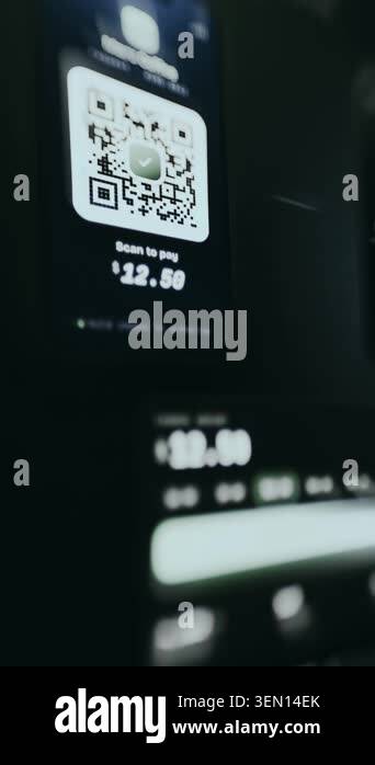 Concept of Point-of-Sale terminal system Stock Video Footage - Alamy