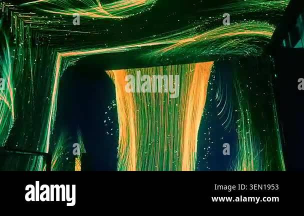 abstract fractal illustration design creative background Stock Video ...
