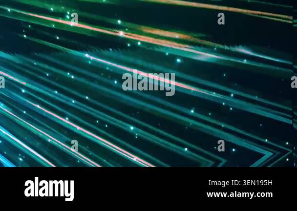 abstract background with glowing particles, 3 d rendering Stock Video ...