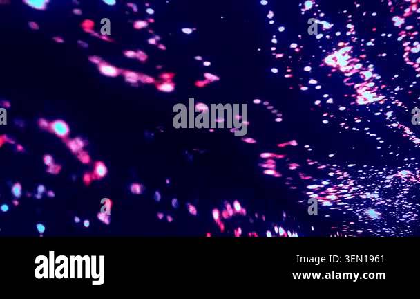 colorful background with bokeh lights and blur Stock Video Footage - Alamy