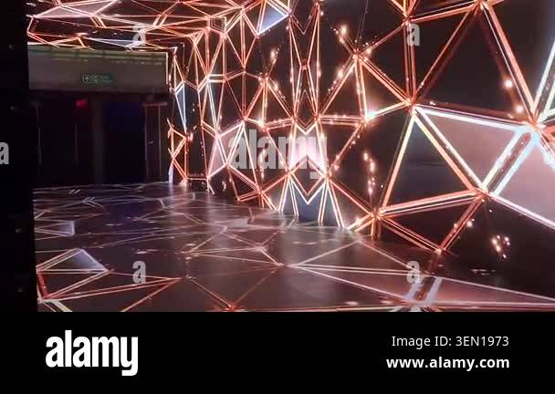 abstract background with geometric shapes Stock Video Footage - Alamy
