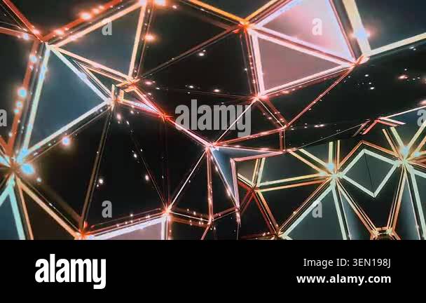 abstract background with triangles. geometric shapes. 3 d render Stock ...