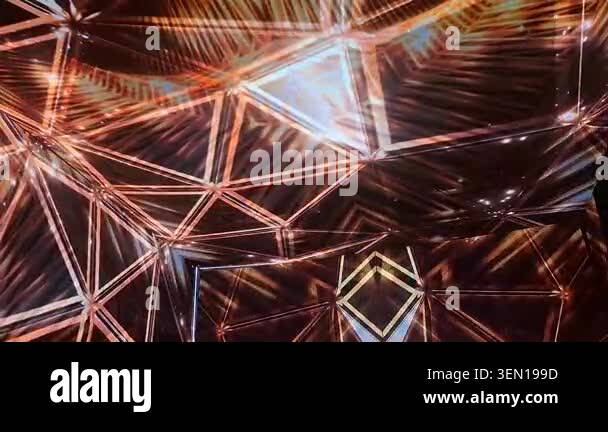 abstract background with glowing particles Stock Video Footage - Alamy