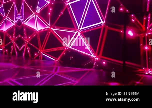 abstract background of geometric shapes Stock Video Footage - Alamy