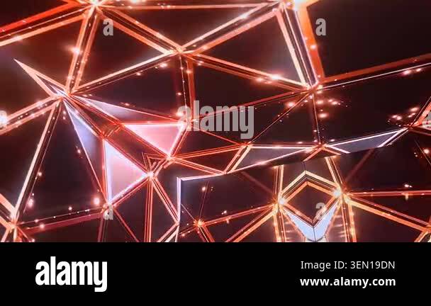 abstract background of geometric shapes Stock Video Footage - Alamy