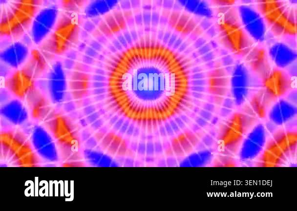 abstract colorful mandala background view Stock Video Footage - Alamy