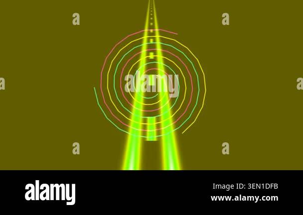 green and black neon abstract background Stock Video Footage - Alamy