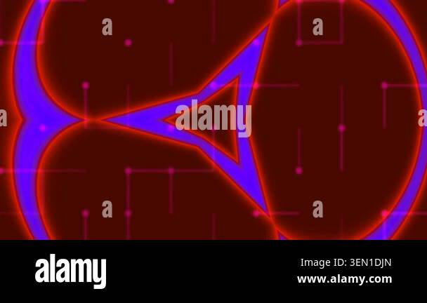 abstract neon glowing fantasy background Stock Video Footage - Alamy