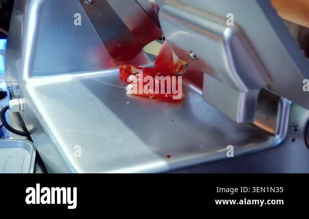Authentic Italian food making process in traditional Italian restaurant ...