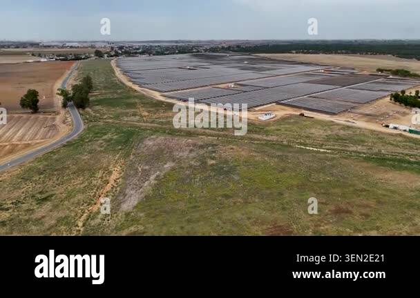 High altitude drone footage capturing the vast expanse of a ...