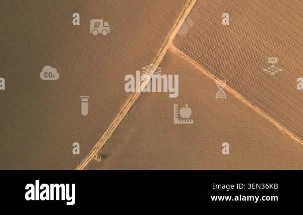 agriculture smart farming technology - industry 4.0.Concept of ...