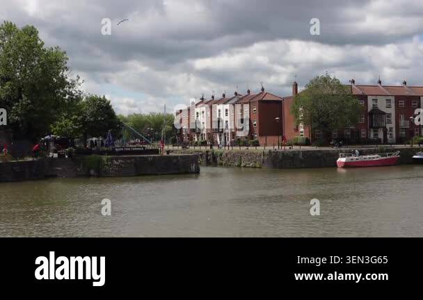 Bristol, UK - May 12, 2026: Waterfront of Bristol in England Stock ...