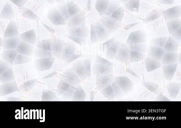 light gray, yellow vector background with crystals. modern abstract ...