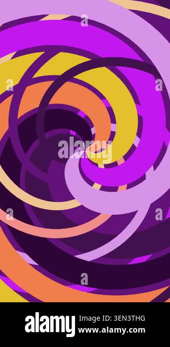 color swirl in the form of a spiral background Stock Video Footage - Alamy