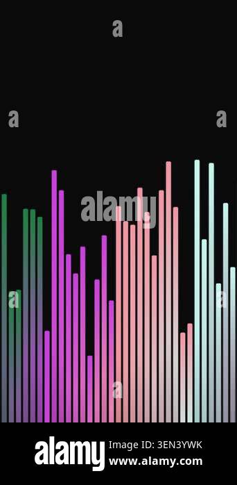 abstract background with colorful stripes. vector illustration Stock ...
