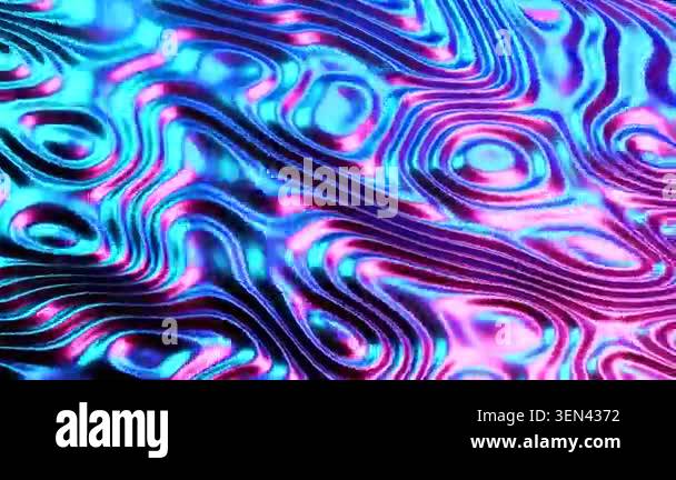 Abstract blue purple liquid rippling waves motion background -Seamless ...