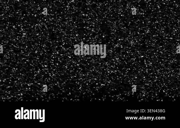White Snowflakes Seamless Loop Overlay for Christmas and Holiday Design ...