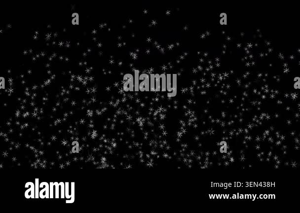 dark silver, gray vector background with small snowflakes. modern ...