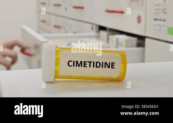 CIMETIDINE tablets for treat gastric ulcers and acid reflux an H2 ...