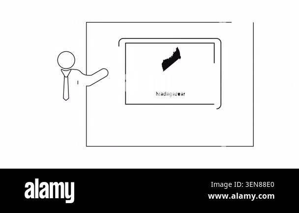 A simple line drawing shows a person pointing to a laptop displaying ...