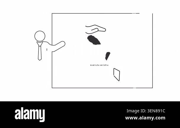 A simple line drawing shows a presenter pointing to a screen displaying ...