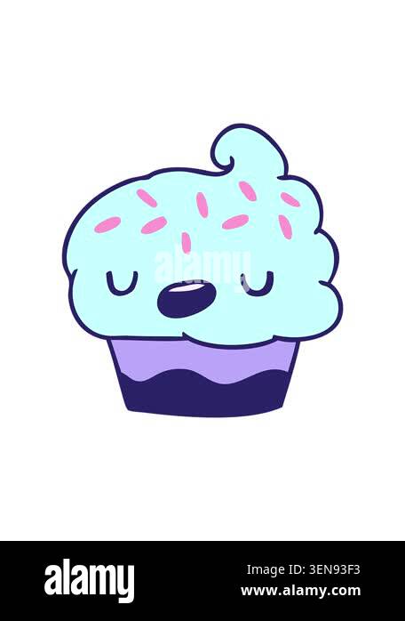 attention grabbing animation of cartoon illustration kawaii of a cute ...
