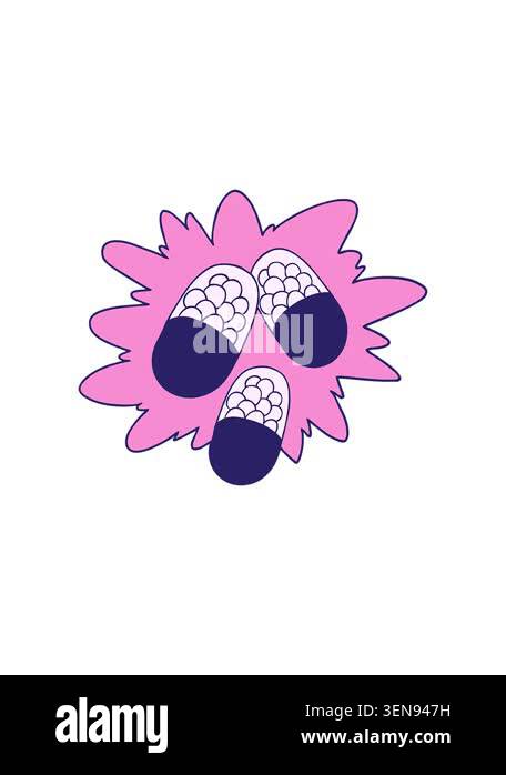 popping motion animation of cartoon powerful pills Stock Video Footage ...