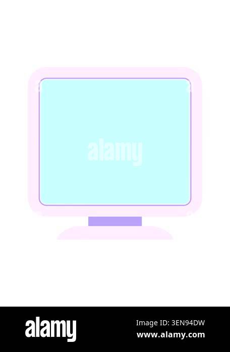 spinning motion animation of computer screen Stock Video Footage - Alamy