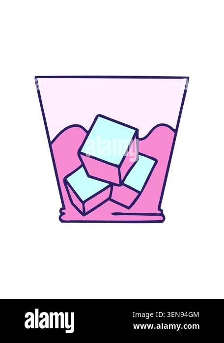 attention grabbing animation of hand drawn quirky cartoon whisky and ...