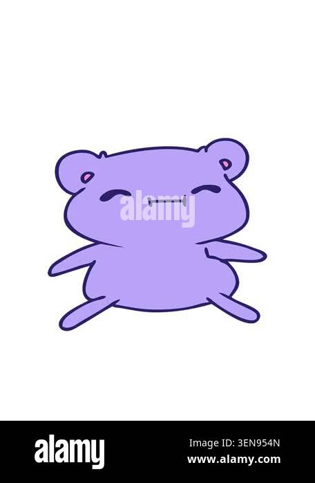 bobbing motion animation of cartoon illustration kawaii cute teddy bear ...