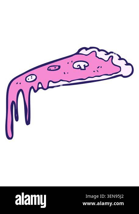 shaking motion animation of cartoon pizza Stock Video Footage - Alamy