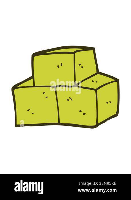changing color animation of cartoon doodle breeze blocks Stock Video ...