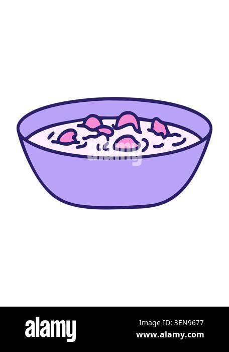 bobbing motion animation of traditional brazil bean feijoada stew ...