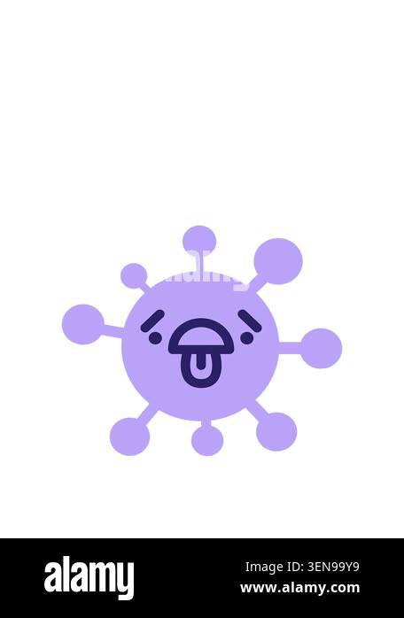 stretching up animation of exhausted face with raised eyebrows icon ...