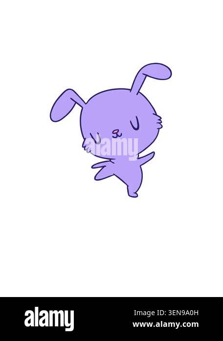 rise and float animation of cartoon illustration kawaii cute furry ...