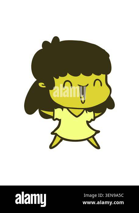 changing color animation of bright neon cartoon woman Stock Video ...