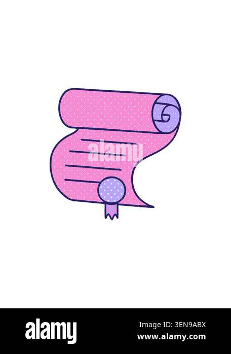 flashy sales animation of comic book style cartoon of a important ...
