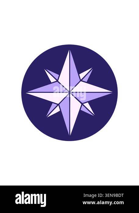 radioactive glowing animation of iconic tattoo style image of a star ...