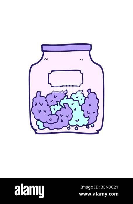 attention grabbing animation of hand drawn doodle style cartoon ...