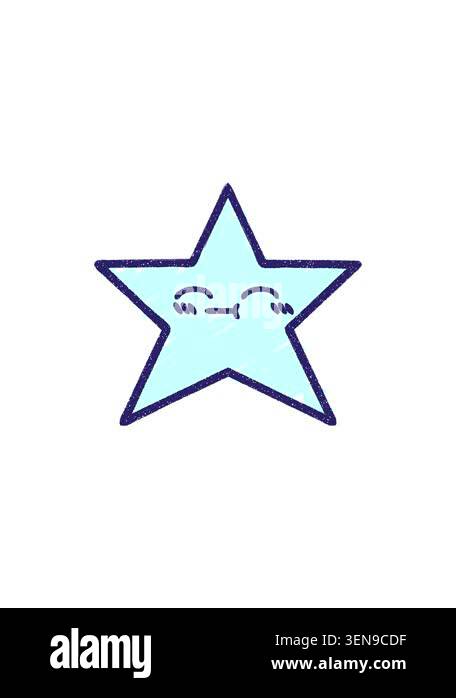 sales flash animation of Star Chalk Drawing design Stock Video Footage ...