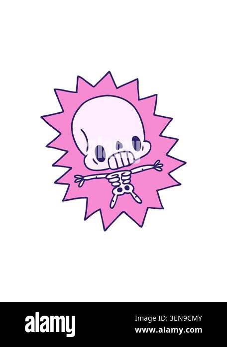 spinning motion animation of cartoon illustration kawaii electric ...